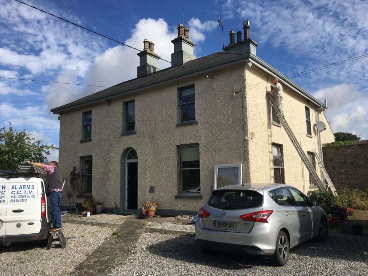 External Insulation on House, Portlaoise - LeeTherm